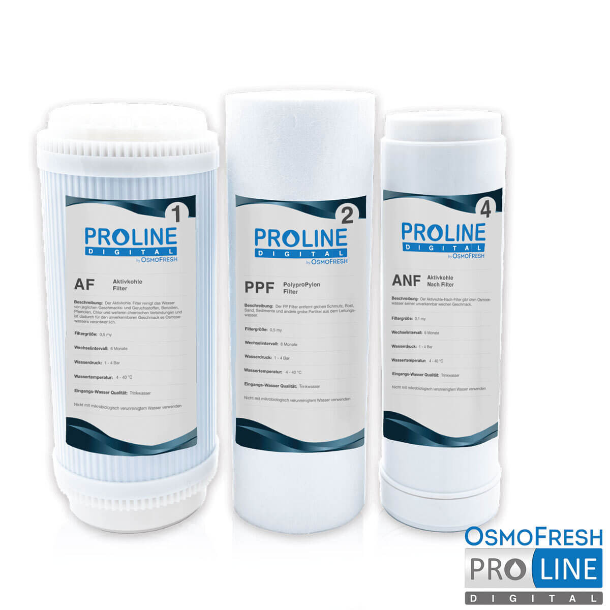 OsmoFresh Osmoseanlage Proline Digital mit 800 GPD